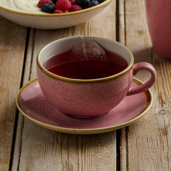Petal Pink Cappuccino Cup 34cl – Churchill Home